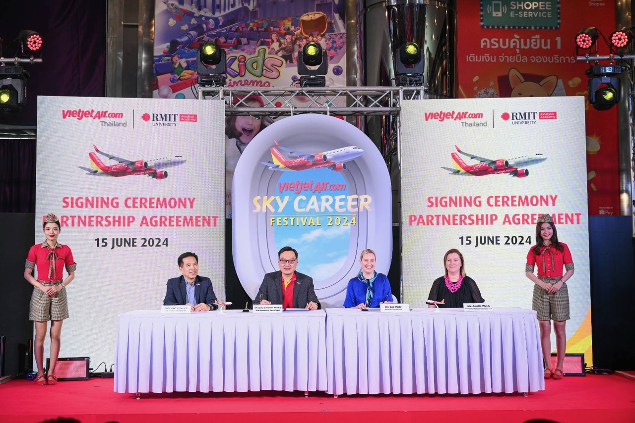 เวียตเจ็ทไทยแลนด์จัดงาน “Sky Career Festival 2024” ยิ่งใหญ่สุดในรอบ 8 ...